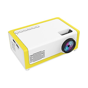 Mini Projector LED Portable Projector Supports Hd 1080p Outdoor Mobile Power Supply Camper Apartment Classroom Must Haves Electronics Tech Gadgets Birthday Gifts for Men Personalized Gifts