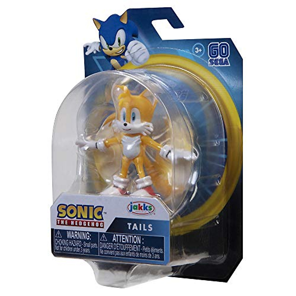 DLMZY Sonic The Hedgehog 2020 Wave 3 Tails 2.5-Inch Mini Figure [Modern Version]