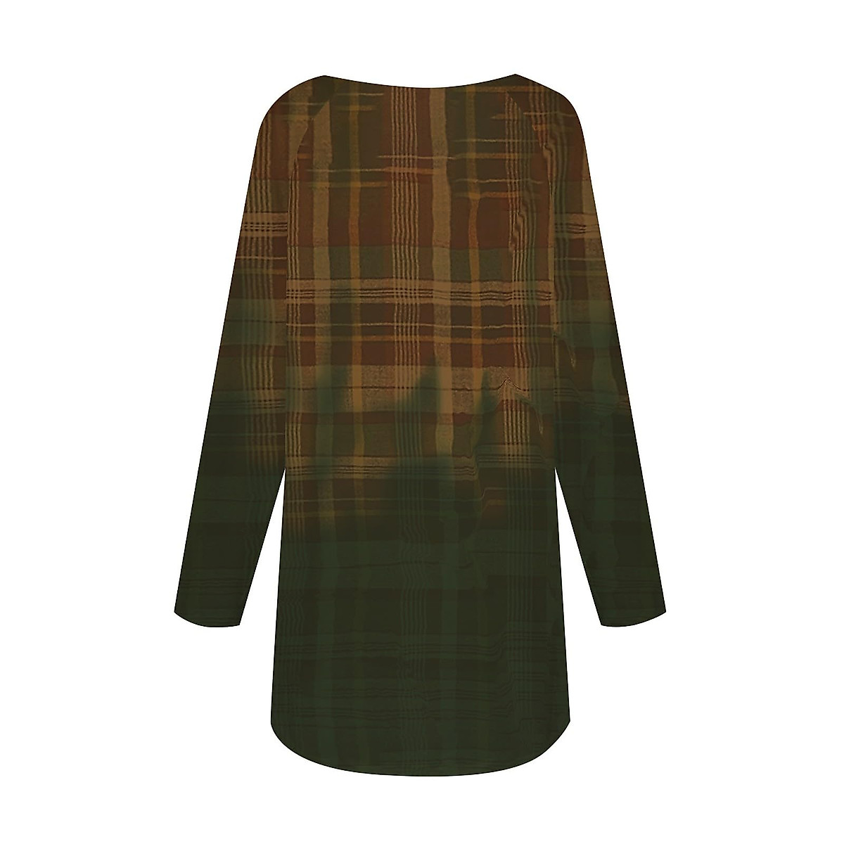 Womens Fall Fashion 2024 Blouses for Women Dressy Casual Tunic Tops to wear with Leggings Womens Tops Fall Long Sleeve Mesh Tops for Women Gym Shirts for Women Tshirts（1-Army Green,XX-Large）