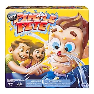 Spin Master Games Pimple Pete Game Presented by Dr. Pimple Popper, Explosive Family Game for Kids Age 5 and up