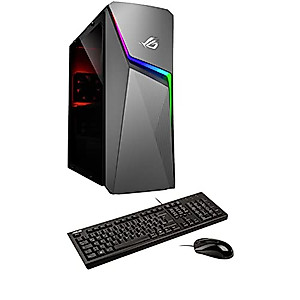 ASUS ROG Strix G10DK Gaming Desktop PC (AMD Ryzen 7 5700G 8-Core, 16GB RAM, 2TB PCIe SSD + 2TB HDD (3.5), GeForce RTX 3060 12GB, RJ-45, AC WiFi, BT 5.1, 3 Display Port, Win 11 Home) (Renewed)