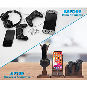 Gamer Gift for Military Army, Adjustable Controller Organizer for Soldier In US Military Army - Unique Gift Idea for Gamers, Game Lovers on Birthday, Father's Day, Military Appreciation, Memorial Day