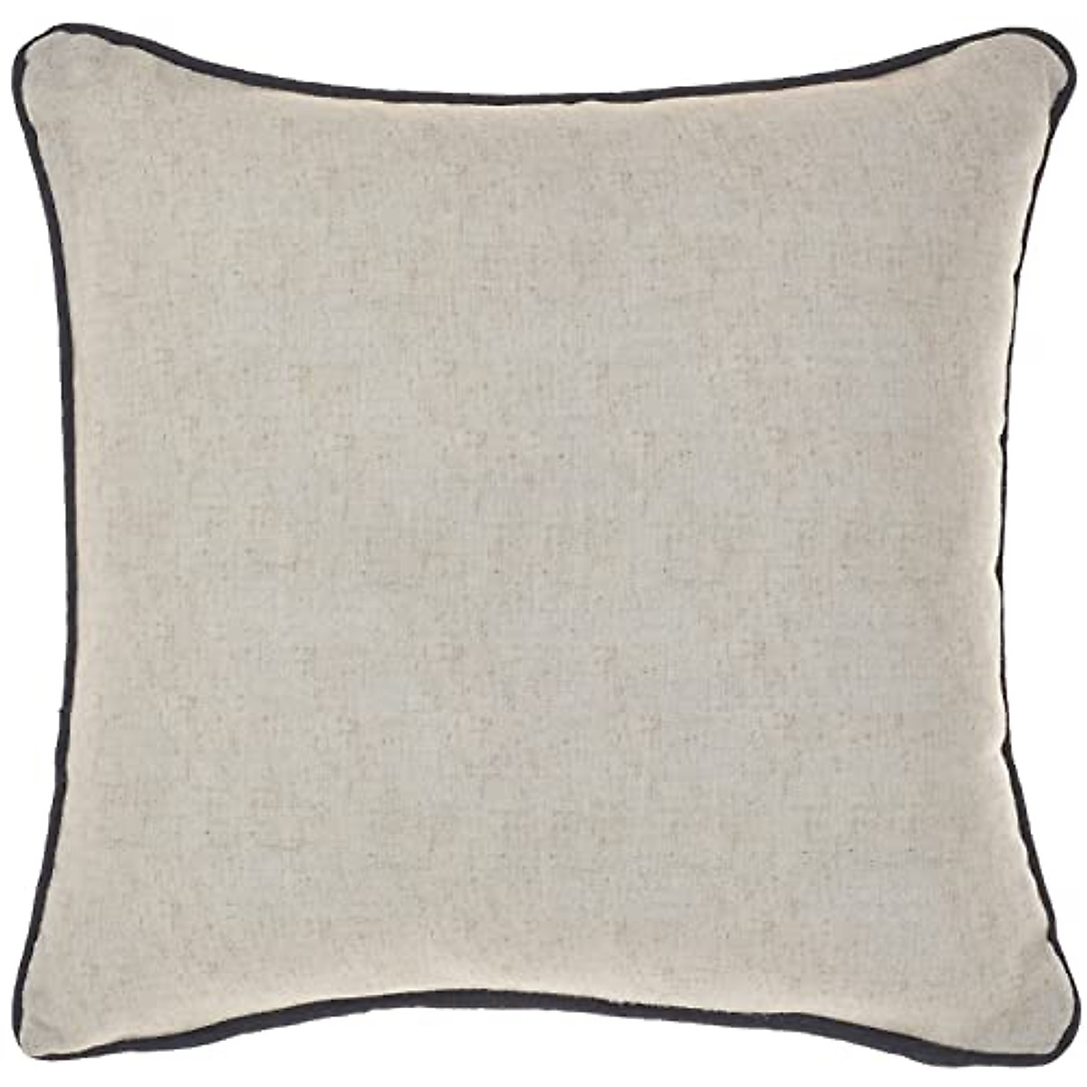 Mina Victory Pet Beds & Houses Emb Paw Prints Black 14" x 14" Throw Pillow