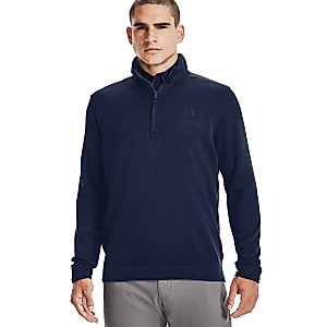 Under Armour Mens Storm Snap Fleece 1/2 Zip T-Shirt , Academy Blue (408)/Academy Blue , XX-Large