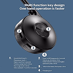 Open Ear Bone Conduction Headphones Wireless Bluetooth Workout Running Cycling Headphones Bone Conduction Headphones Head Set Bluetooth Sport with Neckband Bone Conducting Ear Phones Earbuds White