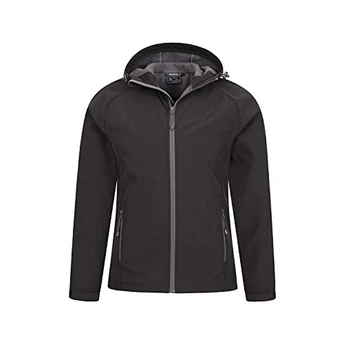 Mountain Warehouse Exodus Mens Showerproof Softshell Black Medium