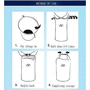 5L/10L/20L/40L/70 Floating Waterproof Dry Bag,Lightweight Waterproof Bag Perfect Drybag Sack for Beach, Fishing, Kayaking, Boating, Hiking, Camping (Orange,70L)