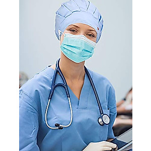 6 Pieces Bouffant Cap with Buttons Adjustable Elastic Head Wrap Covers with Sweatband for Women Men, One Size (Fresh Colors)