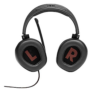 JBL Quantum 300 - Wired Over-Ear Gaming Headphones with JBL Quantum Engine Software - Black, Large