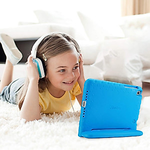 ProCase Kids Case for Galaxy Tab A7 10.4 2020 (T500 T503 T505 T507), Shock Proof Convertible Handle Stand Cover Lightweight Kids Friendly Protective Case for 10.4 inch Galaxy Tab A7 -Blue