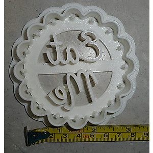 INSPIRED BY EAT ME CAKE ALICE IN WONDERLAND THEME MAD TEA PARTY COOKIE CUTTER MADE IN USA PR2438