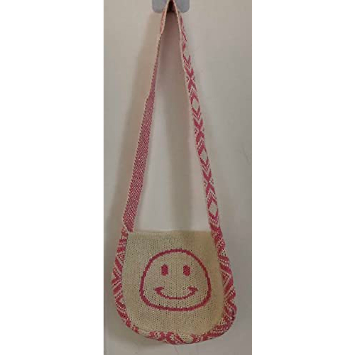 Women’s Casual Knit Tote Bag Daily Wear, Shoulder Bag- Magic (Adult - Green/White)