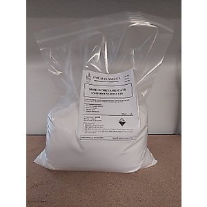 UniClean America Sodium Metasilicate anhydrous - High Purity - Made in USA (Weight: 1lb)