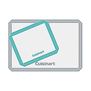 Cuisinart CTG-00-2BM Silicone Baking Mat Set (Toaster oven and Half sheet sizes), 2 pc
