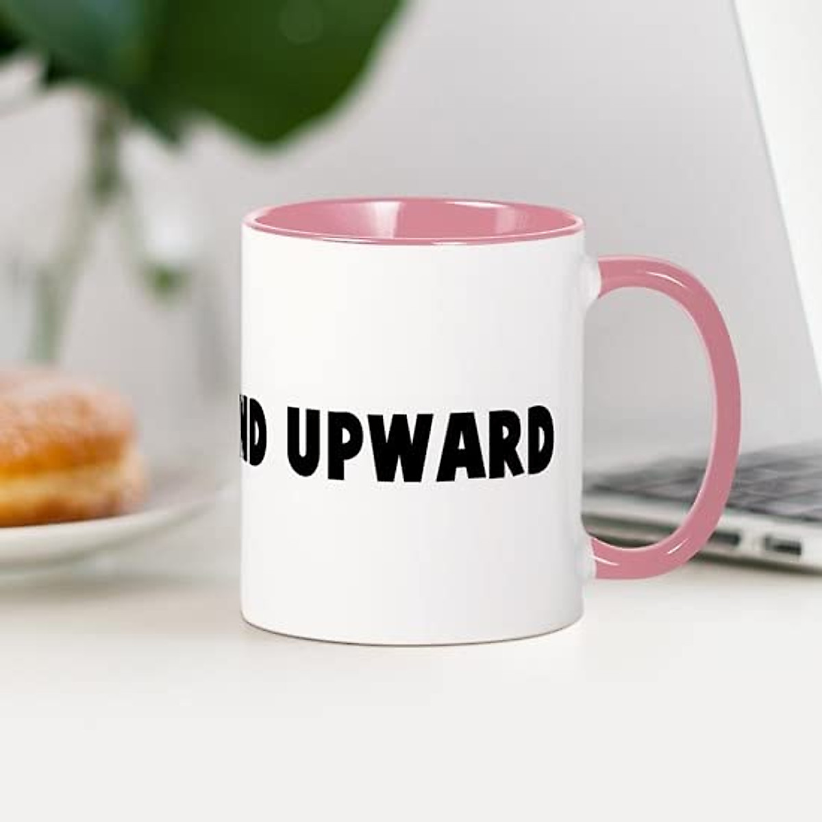 CafePress Onward And Upward Mug Ceramic Coffee Mug, Tea Cup 11 oz