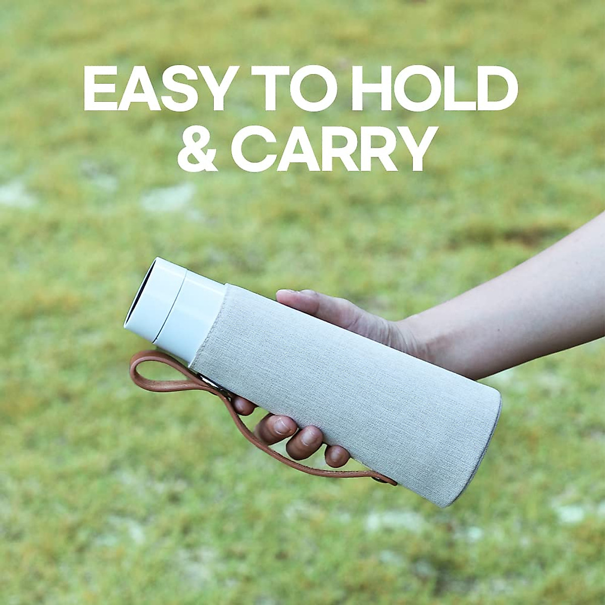 PILEUS EXCLUSIVE 17oz WATER BOTTLE COVER for | PILEUS THERMO Tumbler A 17oz | Insulated Water Bottle, Protective Sleeve for Thermos, vacuum bottle, custom designed for PILEUS THERMO A ONLY (GREY)