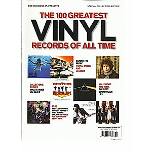 THE 100 GREATEST VINYL RECORDS OF ALL TIME MAGAZINE, SPECIAL COLLECTORS EDITION,