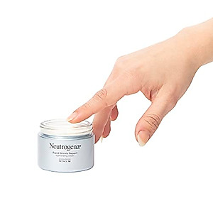 Neutrogena Rapid Wrinkle Repair Retinol Face Moisturizer, Fragrance Free, Daily Anti-Aging Face Cream with Retinol & Hyaluronic Acid to Fight Fine Lines, Wrinkles, & Dark Spots, 1.7 oz
