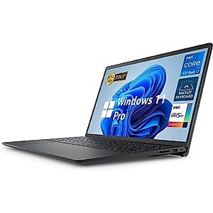 Dell Inspiron 15 3000 Business Laptop, 15.6" FHD Display, 12th Gen Intel Core i7-1255U, Windows 11 Pro, 32GB DDR4 RAM, 1TB PCIe SSD, WiFi 6, SD Card Reader, Long Battery Life