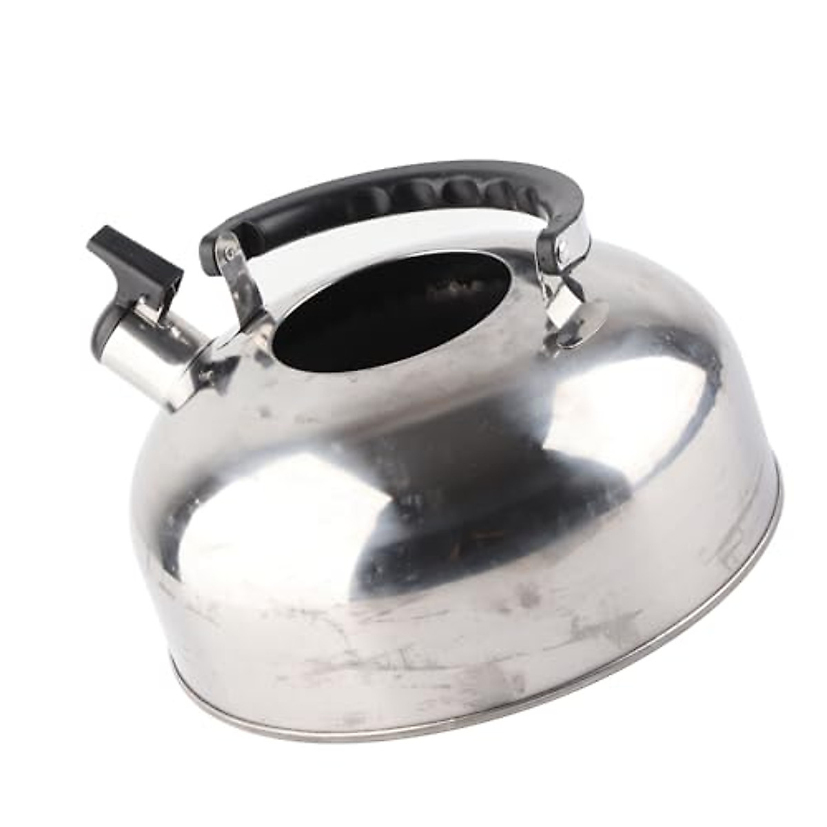 3L L Steel Whistling Tea Kettle Fast Heating One Touch Buttons Whistling Kettle With Insulated Handle For Home 3L L Steel Whistling