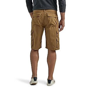 Wrangler Authentics Men's Big & Tall Premium Cargo Short (Bennard), Acorn Twill, 48