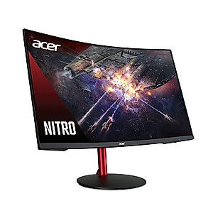 Acer Nitro XZ322Q Pbmiiphx 31.5" 1500R Curved Zero-Frame Full HD (1920 x 1080) Gaming Monitor with AMD FreeSync Technology | 165Hz | 1ms VRB | DisplayHDR 400 (Display Port & 2 x HDMI Ports)