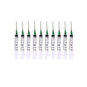 Easy Glide 3mL Blunt Tip Dispensing Needle with Luer Lock 14G x 1 1/2" - 10 Pack