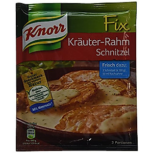 3-pack Knorr Krauter- Rahm Schnitzel Fix (3x2 Oz) Schnitzel Fix