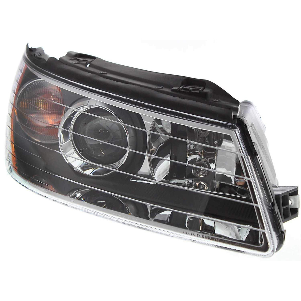 Evan Fischer Driver and Passenger Side Headlight Set of 2 Compatible with 2006-2008 Hyundai Sonata - HY2502135, HY2503135
