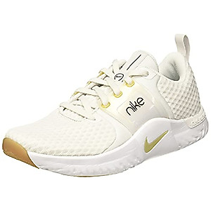 Nike Women's Renew in-Season Running Shoes, Platinum Tint/Metallic Gold Star, 10 M US