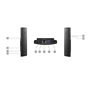 Dell Optiplex 7090 Desktop | Core i7-1185G7-1TB SSD Hard Drive - 64GB RAM | 4 cores @ 4.4 GHz Win 10 Pro Black