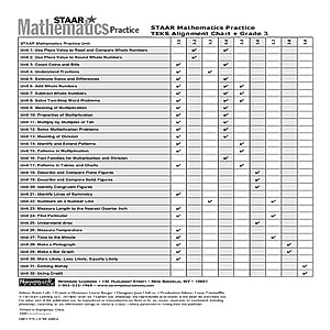 Staar Mathematics Practice Grade 3 II Teacher Resource