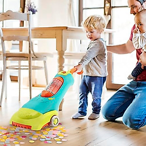 Battat- Toy Vacuum Cleaner – Lights & Sounds Play Vacuum – Musical Vacuum Toy With 2 Songs- Pretend Play Chores & Activities- Clean n' Sing Vacuum- 2 Years +