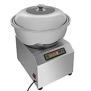 Leblett Commercial Dough Mixer,17.6lbs 1100W 1400r/min Large Capacity Electric Dough Maker,Stainless Steel Dough Mixing Machine with Bi-directional Rotating Design,for Home and Commercial Use