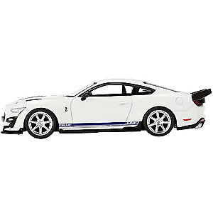 Truescale Miniatures Shelby GT500 Dragon Snake Concept Oxford White w/Blue Stripes & GraphicsEd to 4200 pcs 1/64 Diecast Model Car by True Scale MGT00318