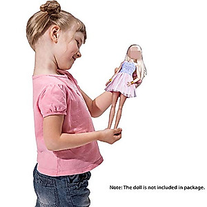 35 Pack Handmade Doll Clothes Set Including 2 Princess Dresses 4 Fashion Dresses 2 Tops and Pants 2 Bikini Swimsuits 10 Shoes and 15 Accessories for 11.5 Inch Doll