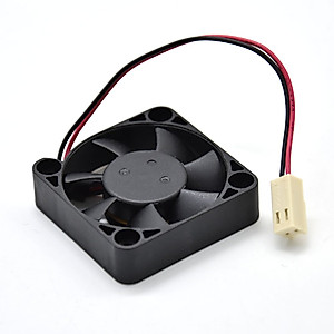 BAY Direct FD0540-A2212A FD0540-A3212A 40 x 40 x 10(mm) Fan for CeraDyna 5V 0.25A 2Wire DVR Cooling Fan (Thermal Compound; Spatula; Warranty Card Included)
