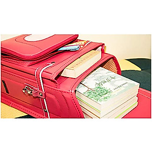 ransel randoseru japanese automatic black school bag girls and boys PU leather light weight