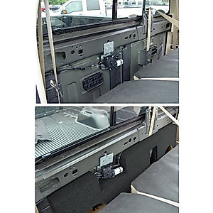 Compatible with Ford F250 or F350 Super Crew Cab Truck 2001-2014 Dual 10" Subwoofer Sub Box Speaker Enclosure