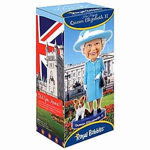 Royal Bobbles Queen Elizabeth II Collectible Bobblehead Statue