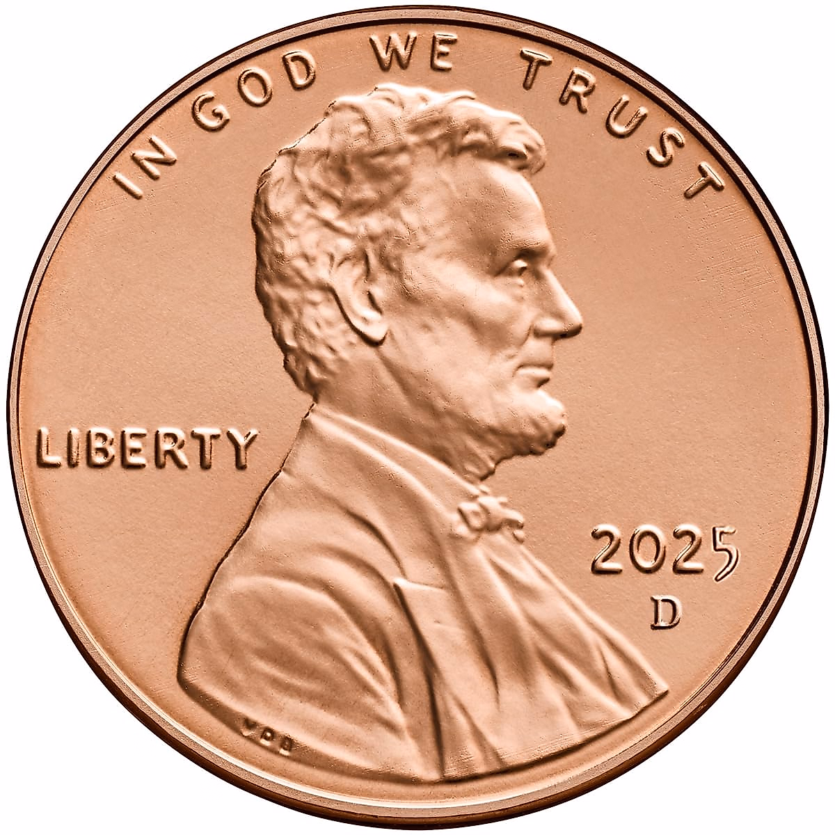 2025 D Cent Roll - Union Shied Design Uncirculated