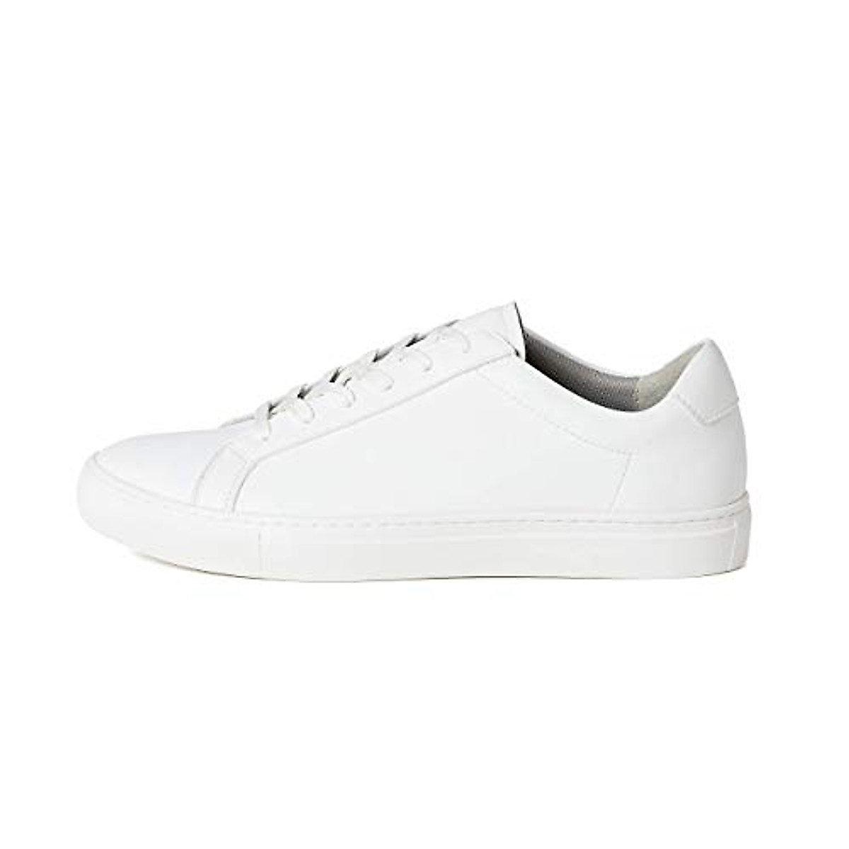 Voet Men's Milo Vegan Leather Classic Casual Fashion Sneaker, White, 10