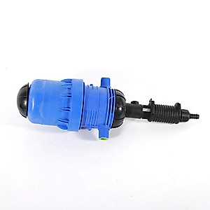 Gdrasuya 0.4%-4% 4℃-30℃ Tube Automatic Proportioner 25mm Fertilizer Injector Dispenser Water-Driven Chemical Liquid Doser Dispenser 20-2500L/H for Industry Garden Hose Livestock