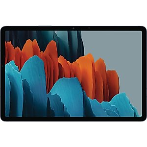 SAMSUNG Galaxy Tab S7 WiFi + 5G LTE Tablet (T-Mobile Locked), Mystic Black - 128 GB (2020 Model - US Version) - SM-T878UZKATMB (Renewed)