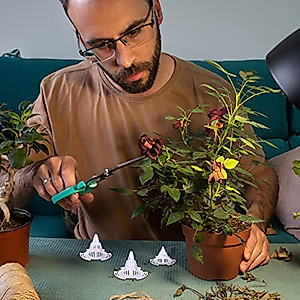 30 Pcs Upgraded Cone Flower Pot Hole Mesh Pad DIY Planter Bottom Grid Mat Mesh Hole Screens for Keeping Soil from Flowing-Prevent Soil Loss Breathable Gasket-Drainage Netting for Bonsai,3 Sizes