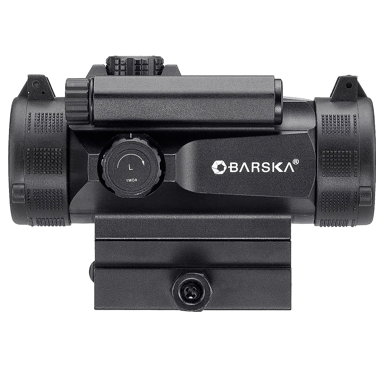 Barska AC13160 1x30 HQ Red Dot Sight with Quick-Release Mount, Black