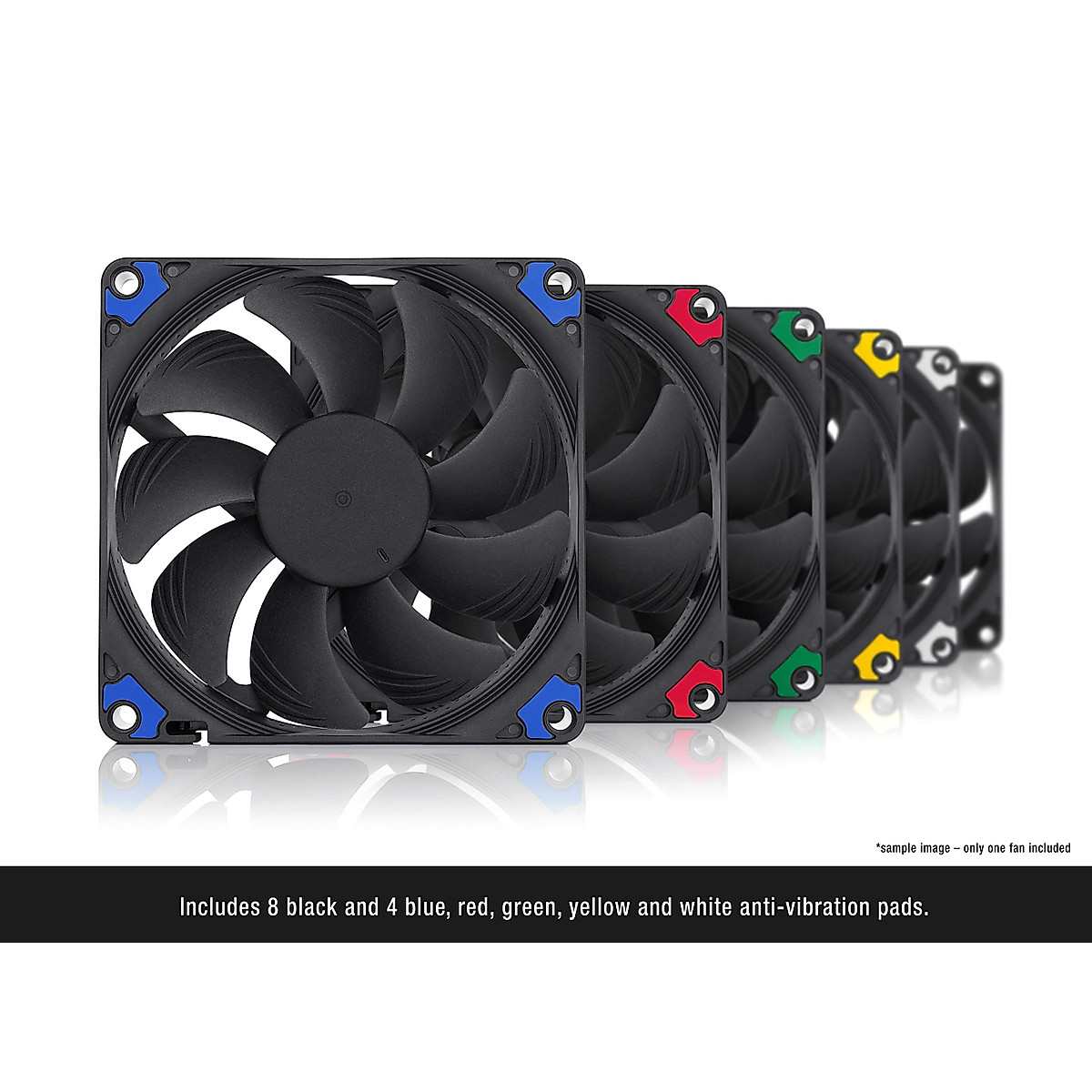 Noctua NF-A9x14 HS-PWM chromax.Black.swap, Premium Quiet Slim Fan, 4-Pin (92x14mm, Black)