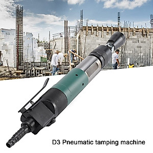 Pneumatic Tamper ECUTEE Pneumatic Rammer D3 Earth Sand Rammer Machine Tamper Air Hammer Sander Handheld Pneumatic Tamping