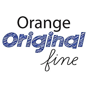 BIC Orange Fine, Ballpoint Pens, Writing Pens with Long-Lasting Ink, Fine Point (0.8 mm), Black Ink, Box of 20