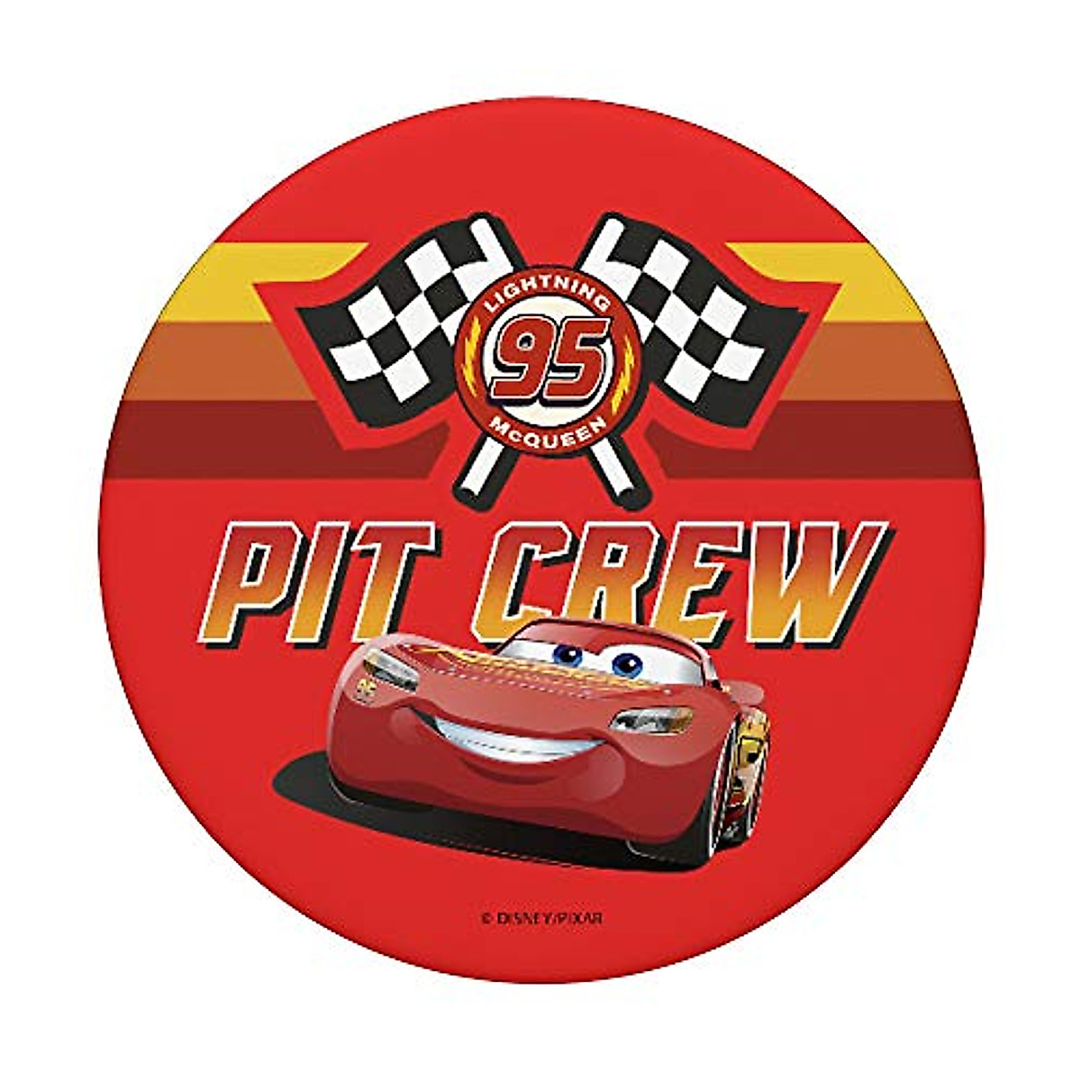 Disney Pixar Cars Lightning McQueen Pit Crew PopSockets Grip and Stand for Phones and Tablets